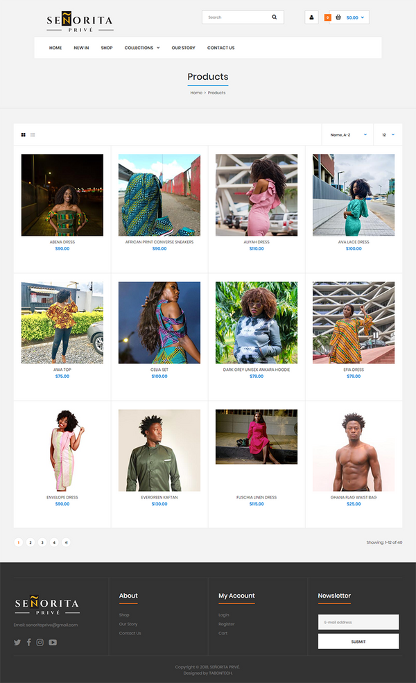 Senorita - TAB ON TECH | Certified Shopify Experts & Partners ...